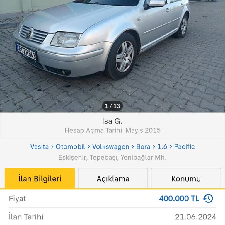 Sahibinden.com'dan İlan Ücretinin İade Edilmemesi - Şikayetvar