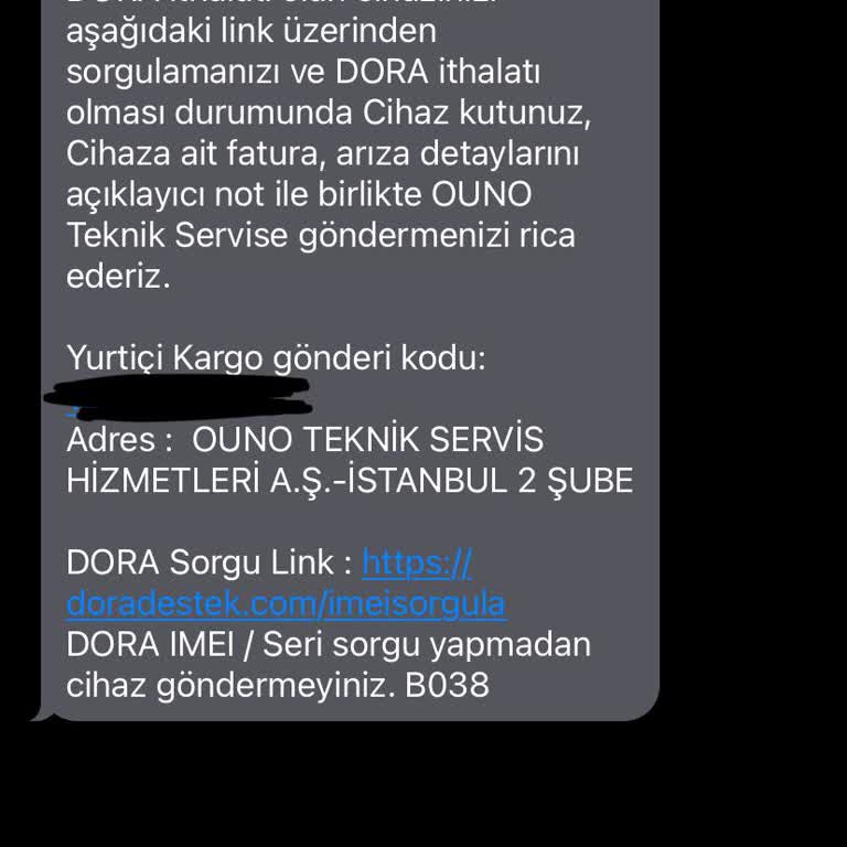Ouno Service - Şikayetvar