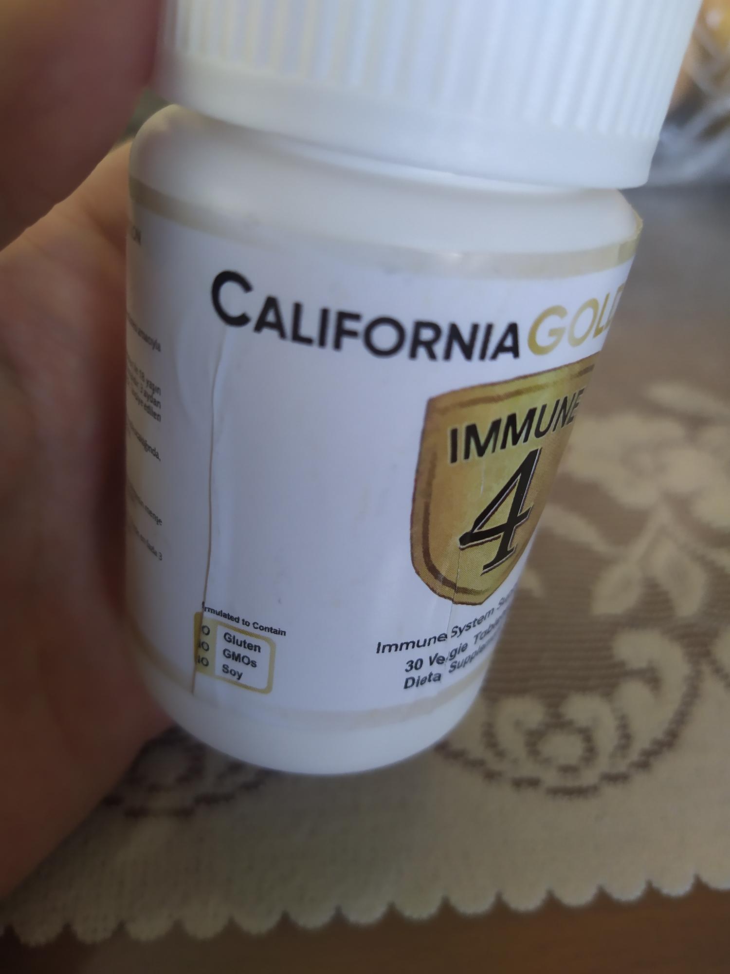 California Gold Nutrition İmmune 4 California Gold Tabletleri Hakkında ...