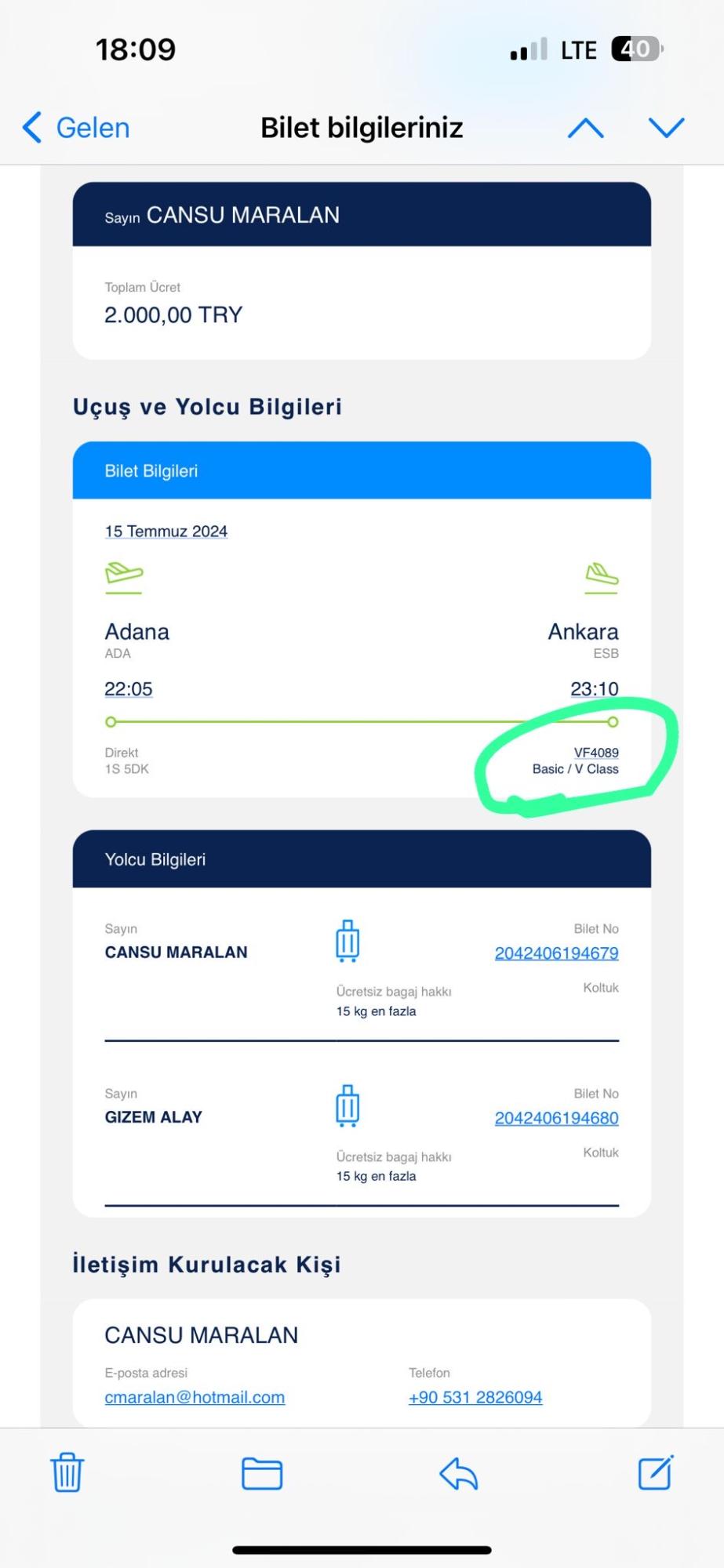 AJet AJet (Anadolu Jet) Promosyon Bilet Bilgilendirmesi Ve İptal Sorunu ...