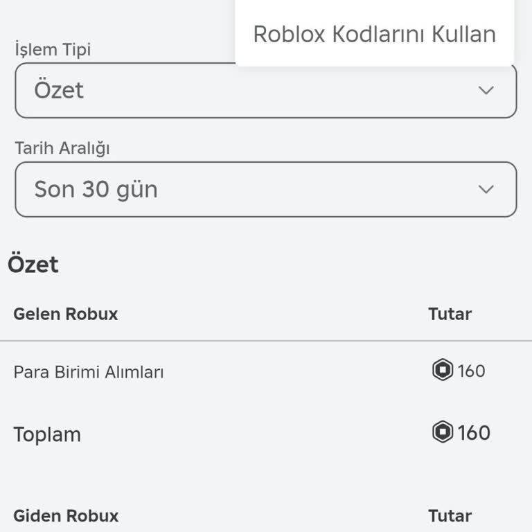 ROBLOX Robuxumu Geri Ver Şikayetleri - Şikayetvar