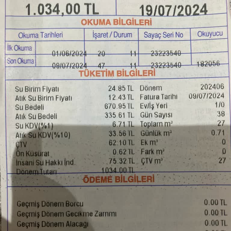 İstanbul Büyükşehir Belediyesi Su Faturası Yanlış Geldi Şikayetleri ...