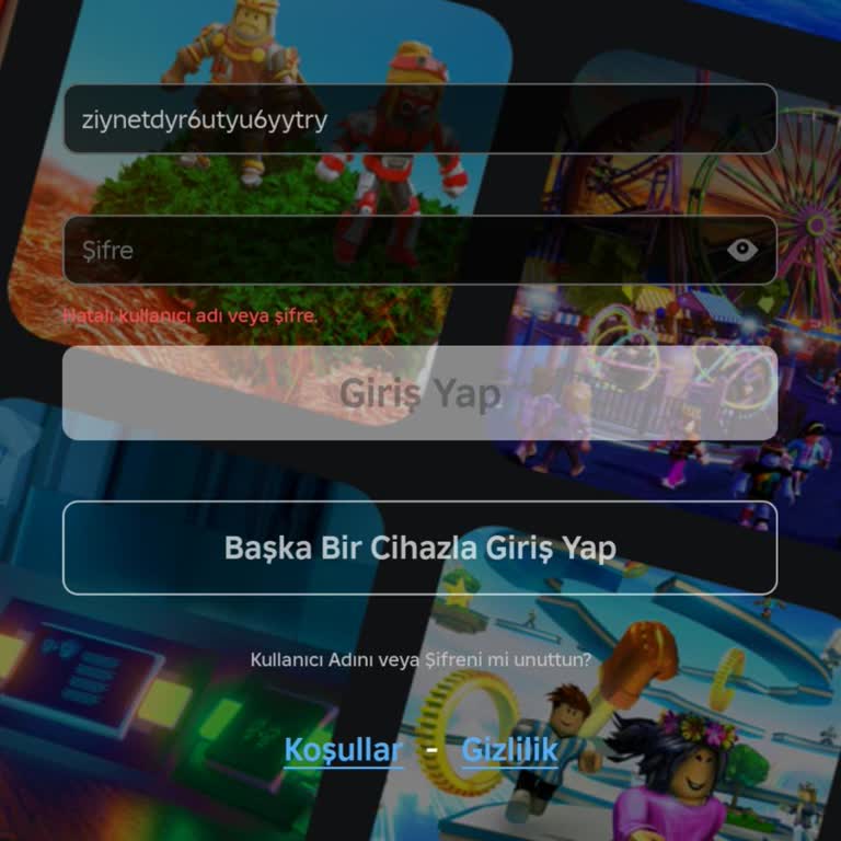 ROBLOX Şifresi Şikayetleri - Şikayetvar