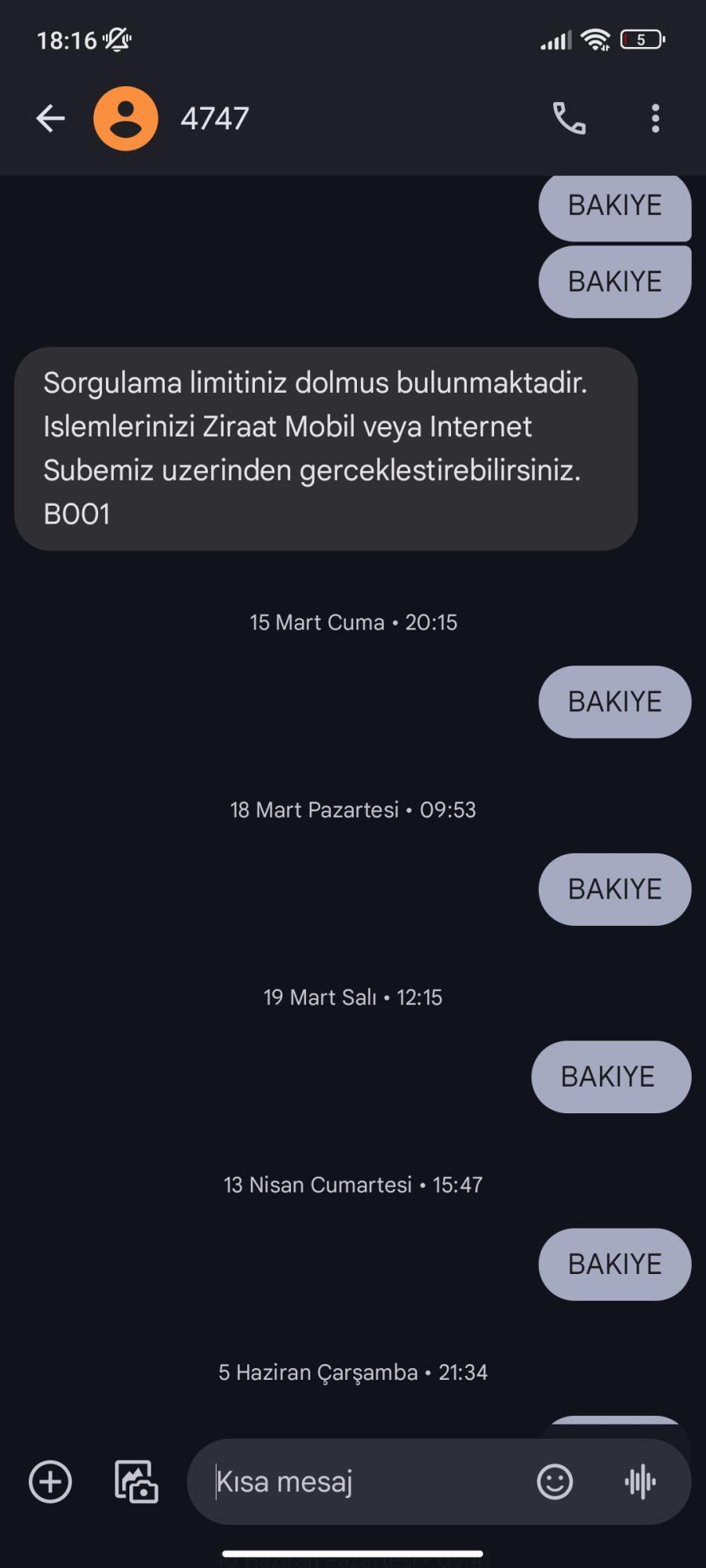 Ziraat Bankası 4747 Bakiye Sorgulama - Şikayetvar