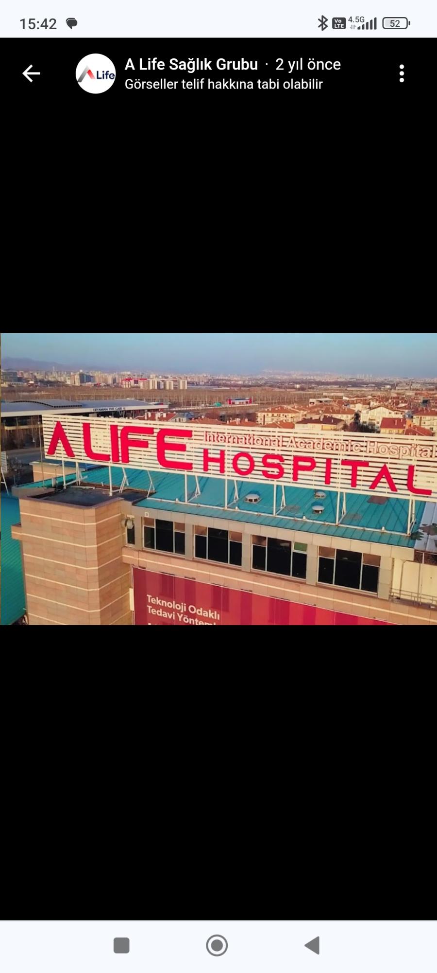A Life Hospital Acil Servis Ve Yoğun Bakımda Hijyen Ve Konfor Sorunları ...