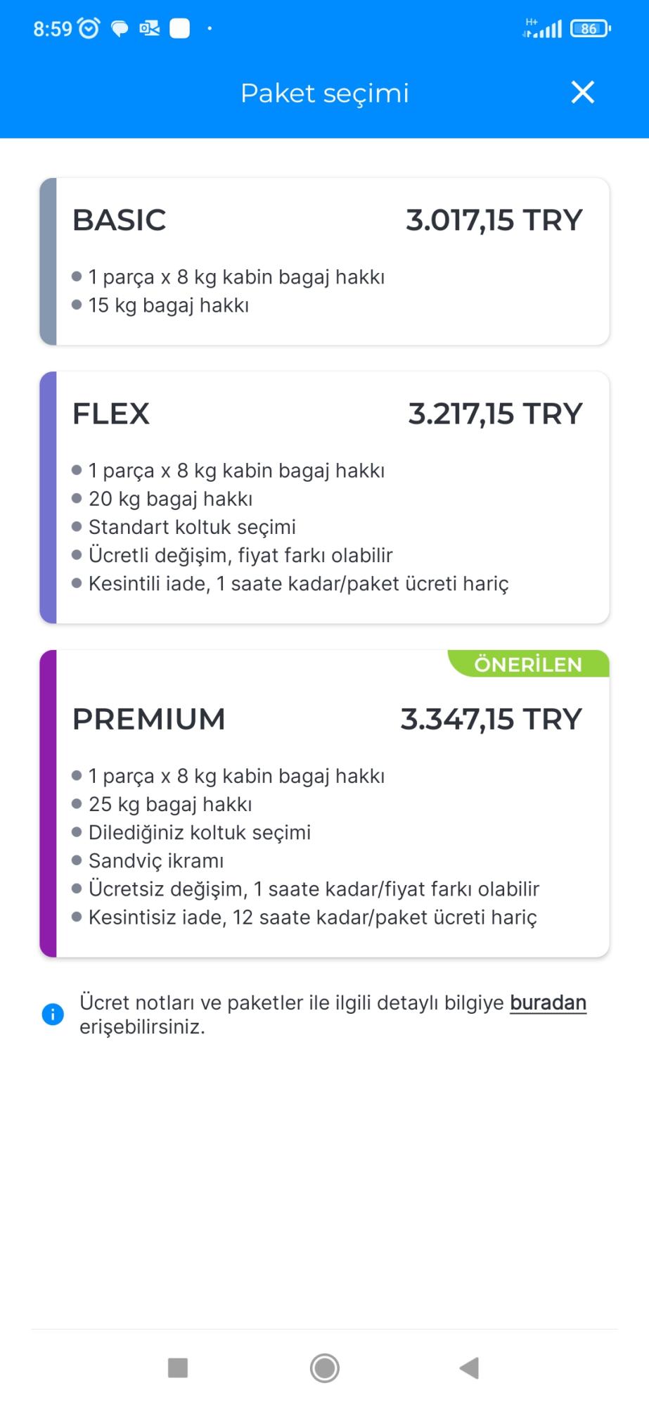 Ajet Premium Paket Sorunu - Şikayetvar