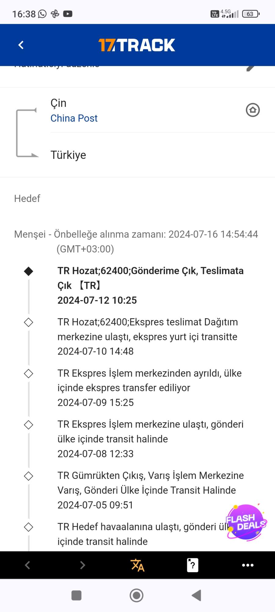 17TRACK Kargo Nerede Kim Tarafından Dağıtım Yapılıyor - Şikayetvar