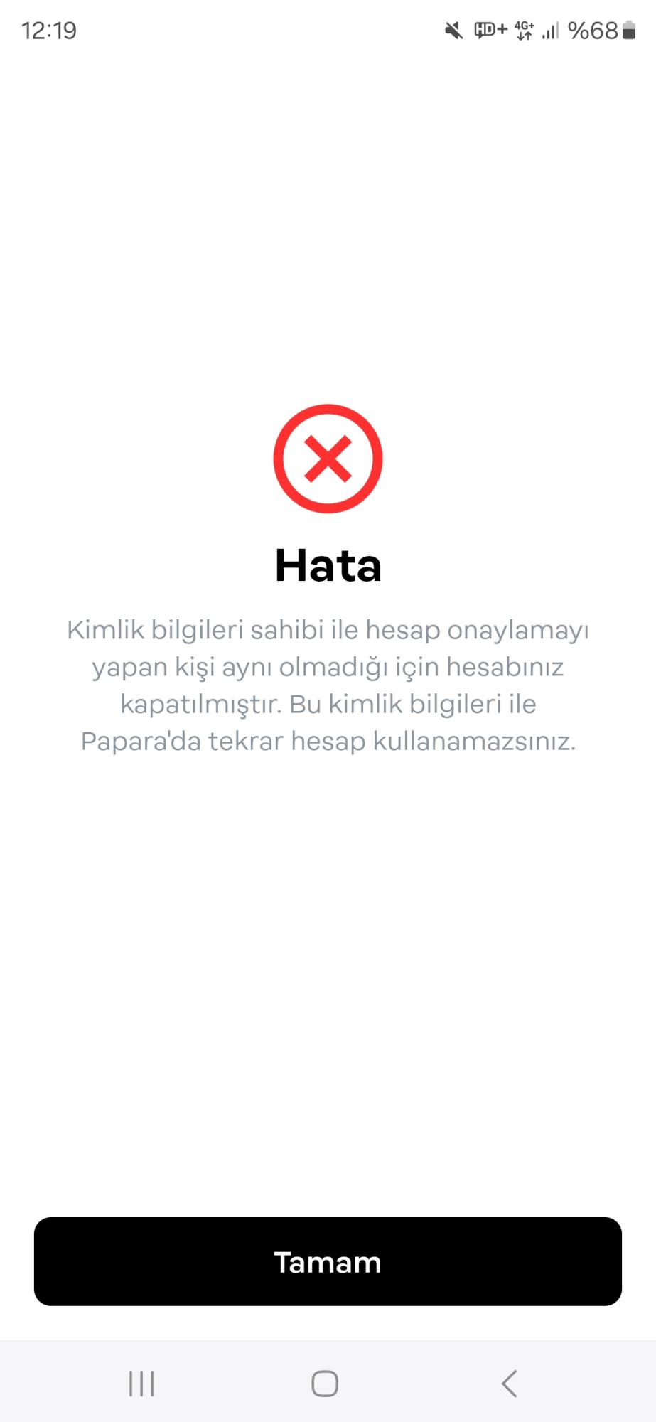 Nüfus ve Vatandaşlık İşleri Kimlik Bilgisi Hatasından Hesabım Kapatıldı ...