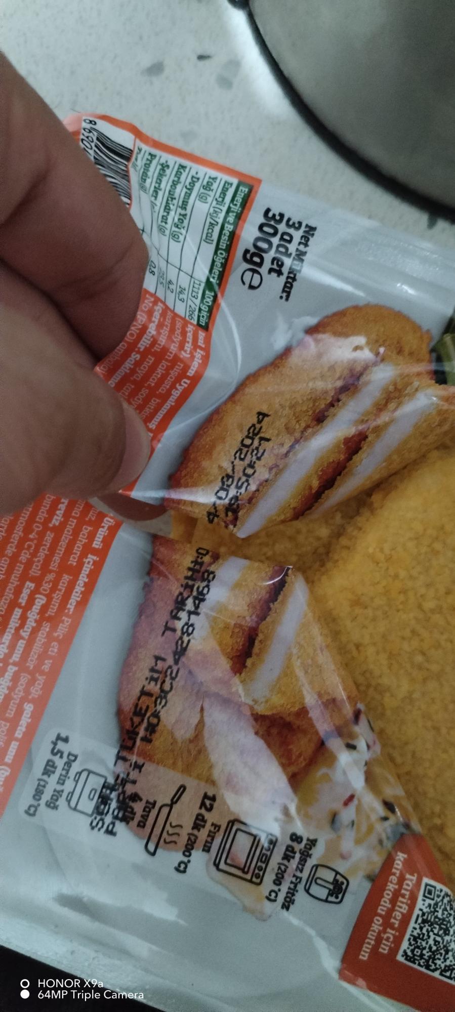 Migros Hemen Banvit Piliç Schnitzel SKT'si Tam "4" Ay Geçmiş. - Şikayetvar