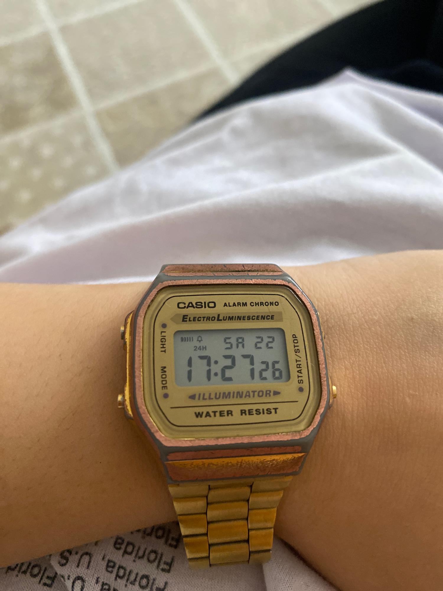 Casio Turkey Casio Saat Kasa Rengi Atma Hakkında - Şikayetvar