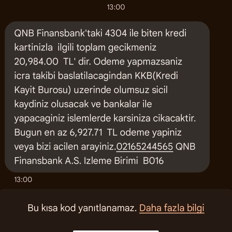 QNB Türkiye QNB Kredi Kartı İcra Takibi Şikayetleri - Şikayetvar