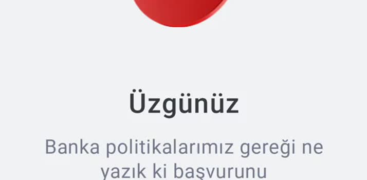A101 Hadi Kredi Kartı Başvuru Hatası - Şikayetvar