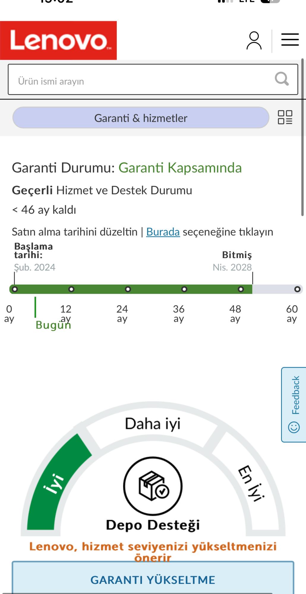 Pazarama Sepetist Ten Alınan Ürünü. Garanti Süresi Yanlış Ve Eksik. - Şikayetvar