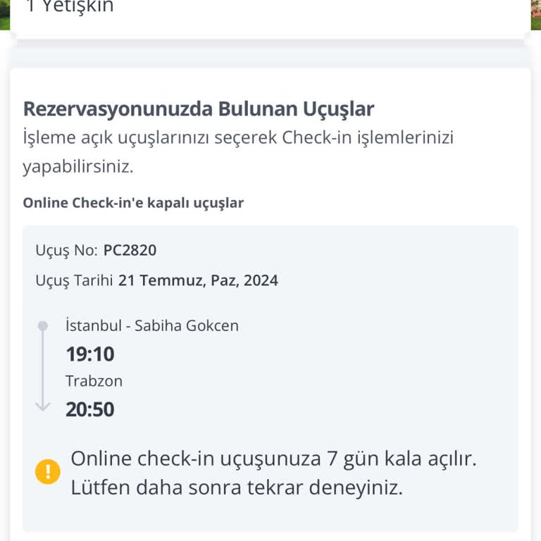 Pegasus Check İn Yapamıyorum ve Uçakları Şikayetleri - Şikayetvar