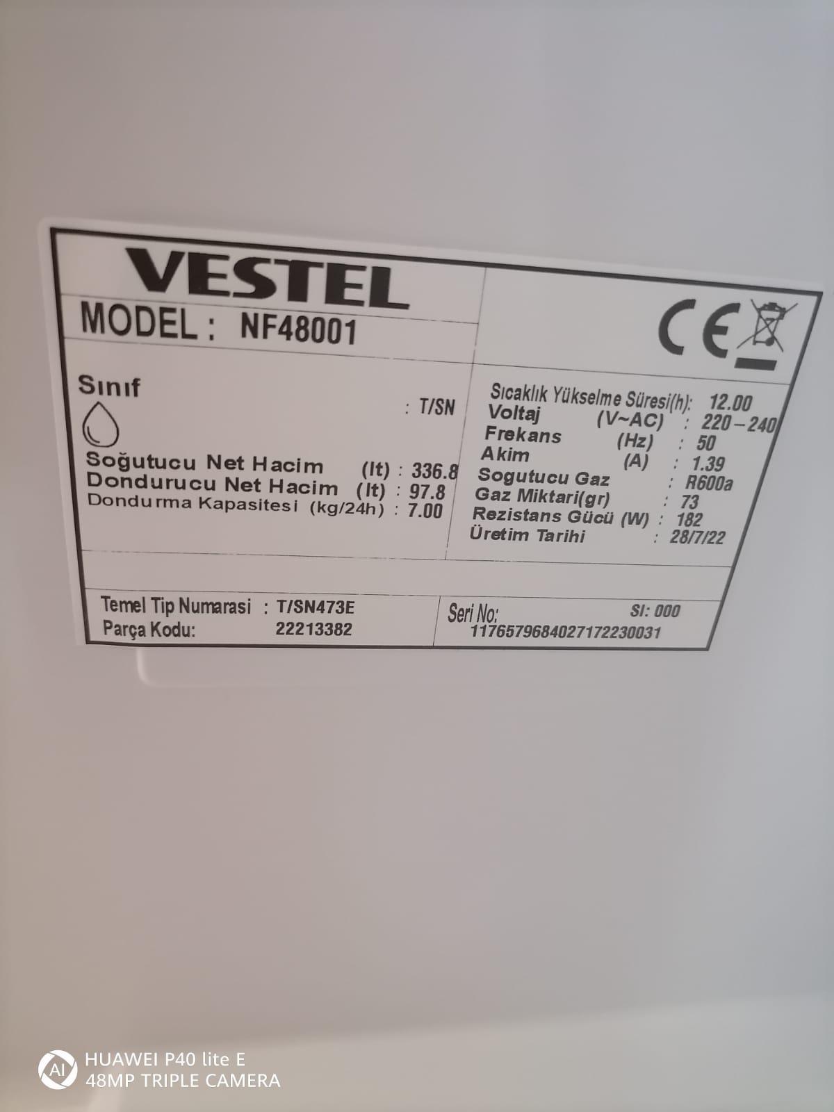 Vestel Buzdolabı, Ürün Dondurma Sorunu - Şikayetvar