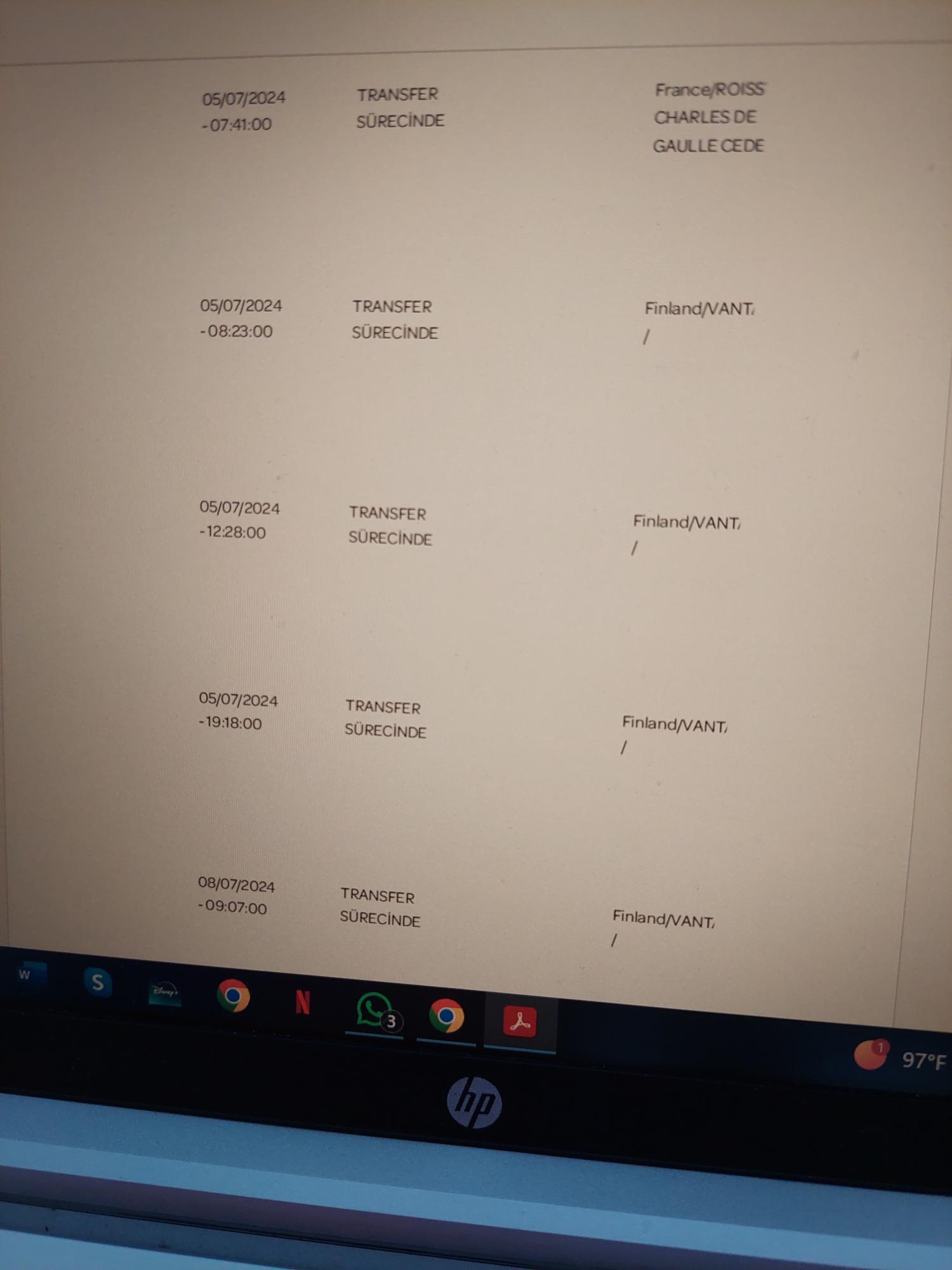 Turpex PTT PTT Turpex Finlandiya 20 Gündür Ulaşmayan Kargo - Şikayetvar
