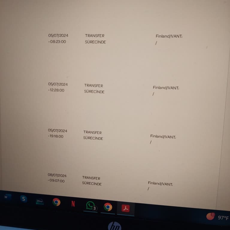Turpex PTT PTT Turpex Finlandiya 20 Gündür Ulaşmayan Kargo - Şikayetvar