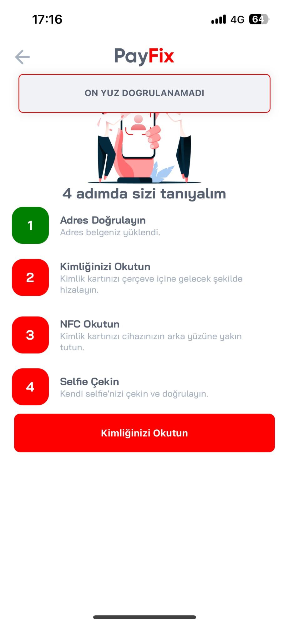 Payfix Ön Yüz Doğrulanamadı Hatası - Şikayetvar