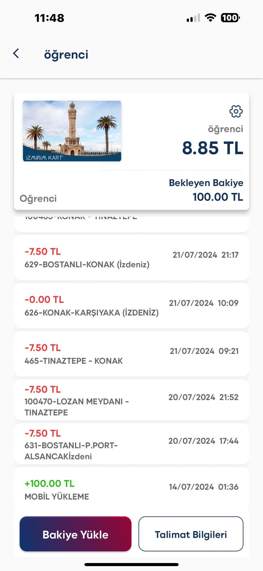 İzmir Büyükşehir Belediyesi İzmirim Kart Kendi Kendine Bakiye Azaltıyor ...