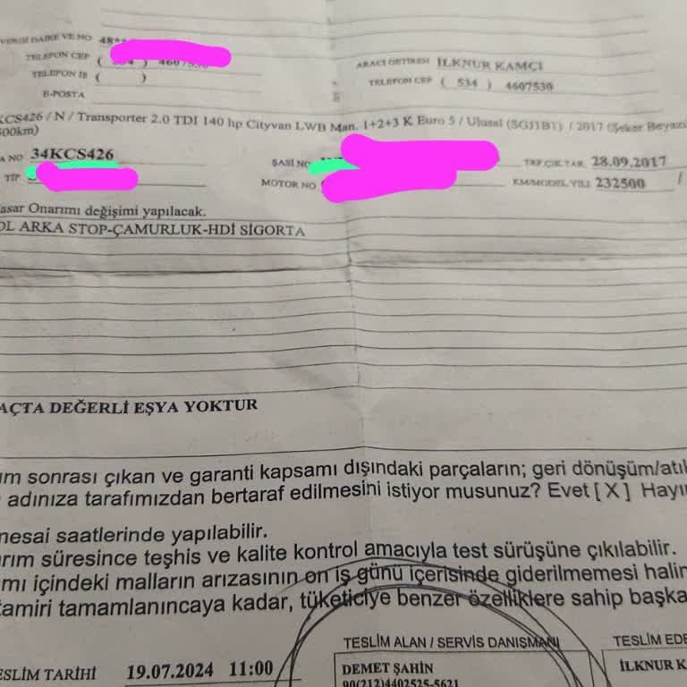 Avek Otomotiv Avek Oto Şikayetleri - Şikayetvar