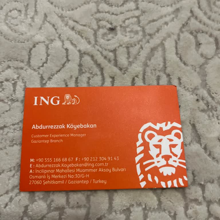 ING ING Bankası Gaziantep Şubesi - Şikayetvar
