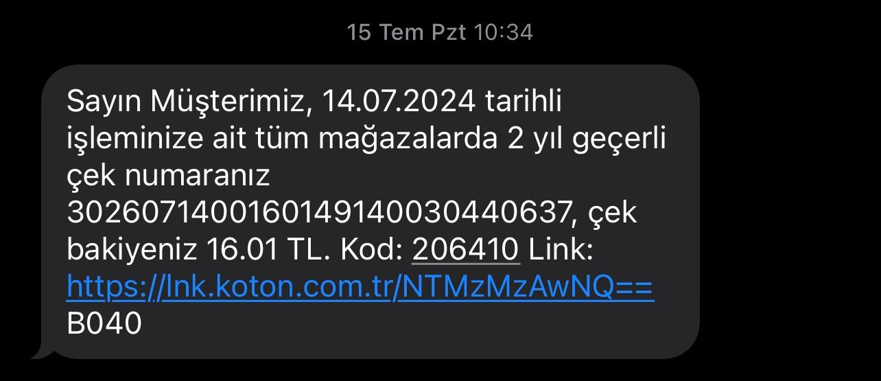 Koton Yeni Ürün Pamuklanma Sorunu - Şikayetvar