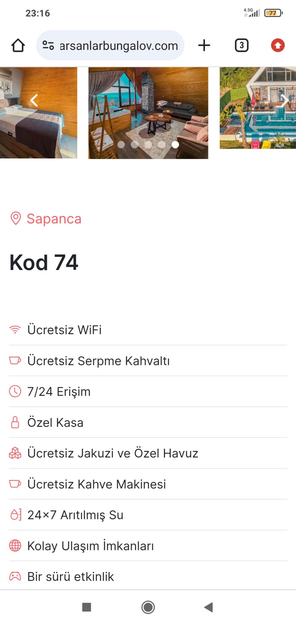 Akarslan Bungalov'da Yaşanan Sorunlar Ve Ücret İadesi Talebi! - Şikayetvar