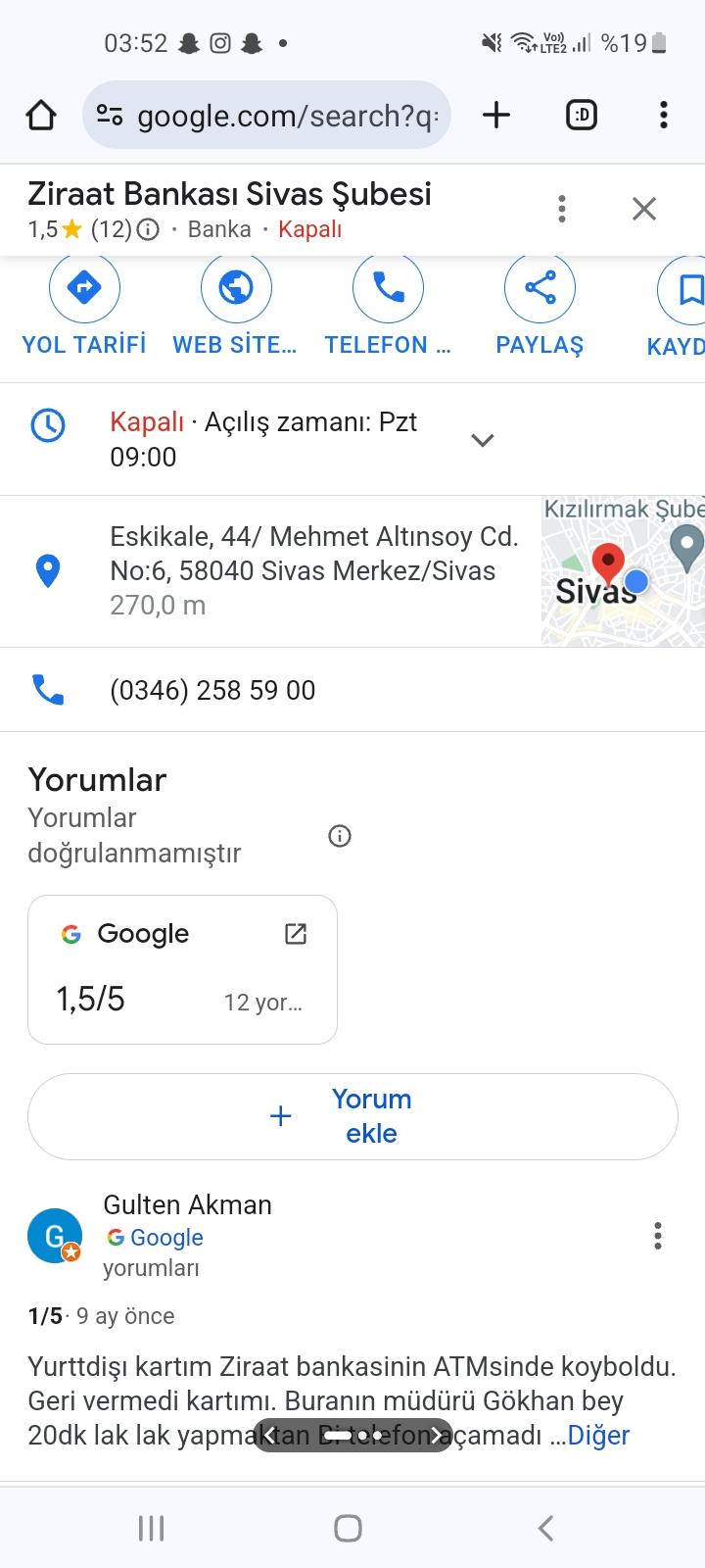 Ziraat Bankası Vize İçin İmza Sirküleri Vermiyor! - Şikayetvar