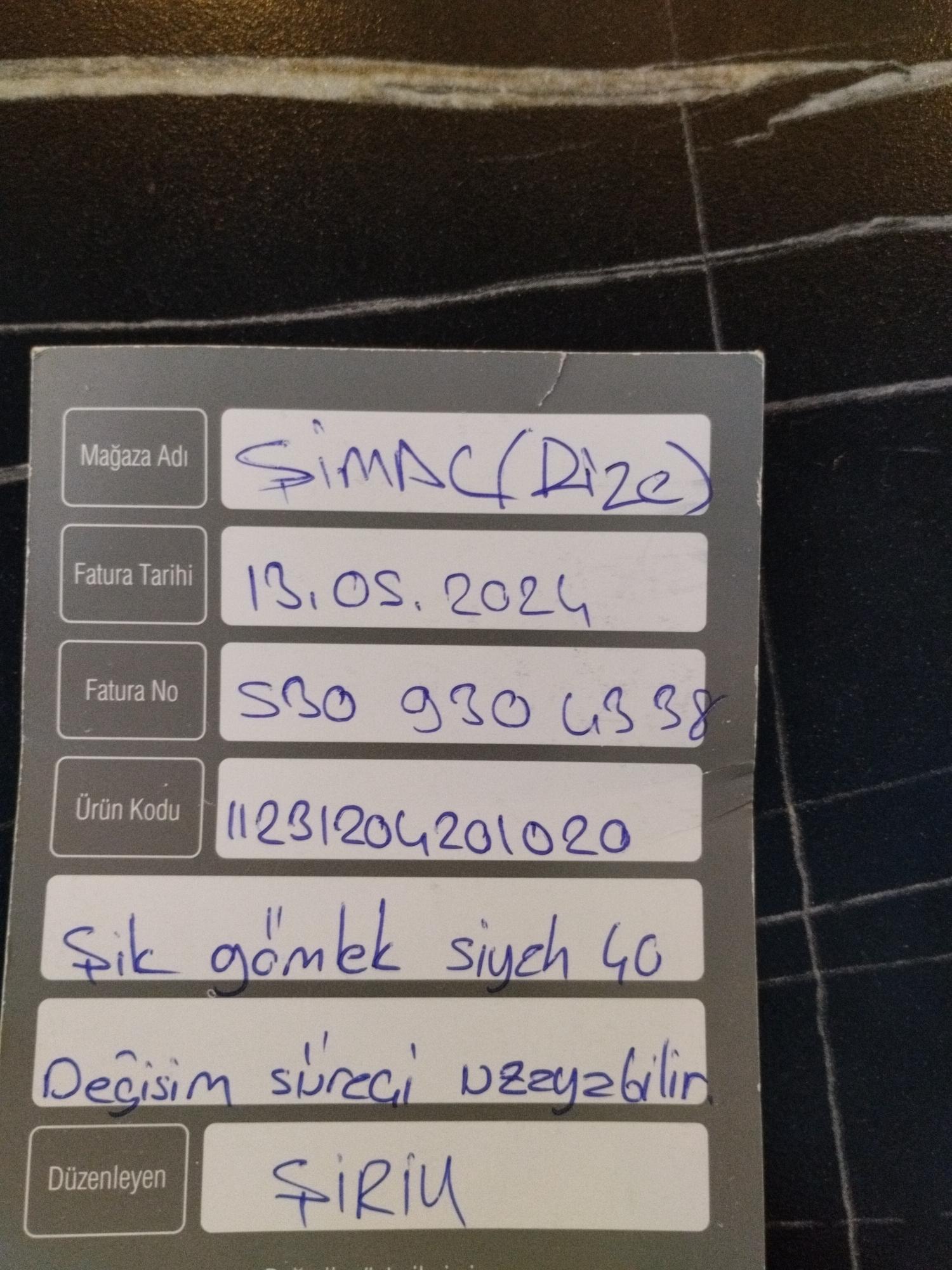 Seçil Store Ürün Değişimi Şikayeti - Şikayetvar