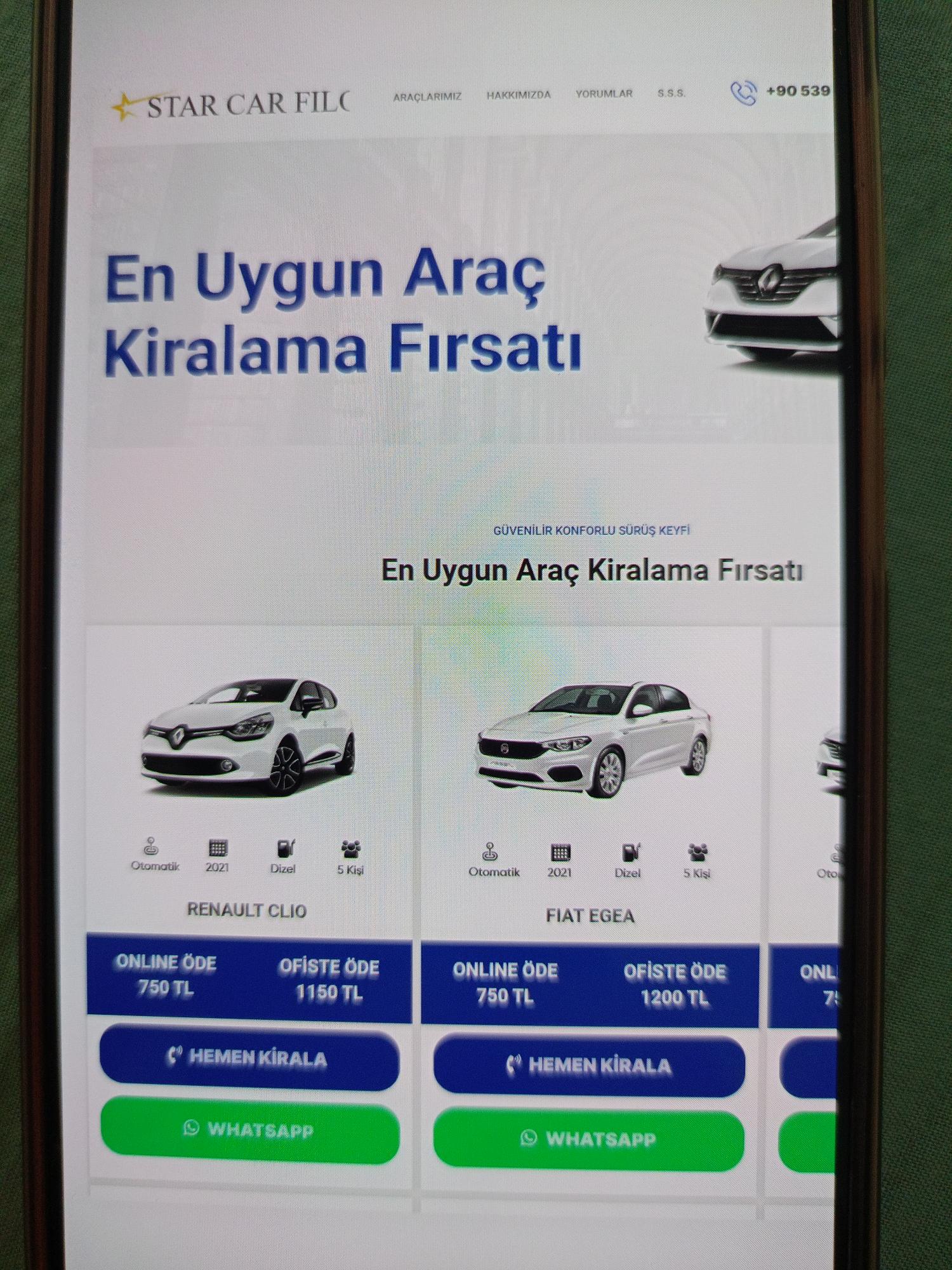 Star Car Filo İnsanları Yanıltmak İçin Kurulmuş - Şikayetvar