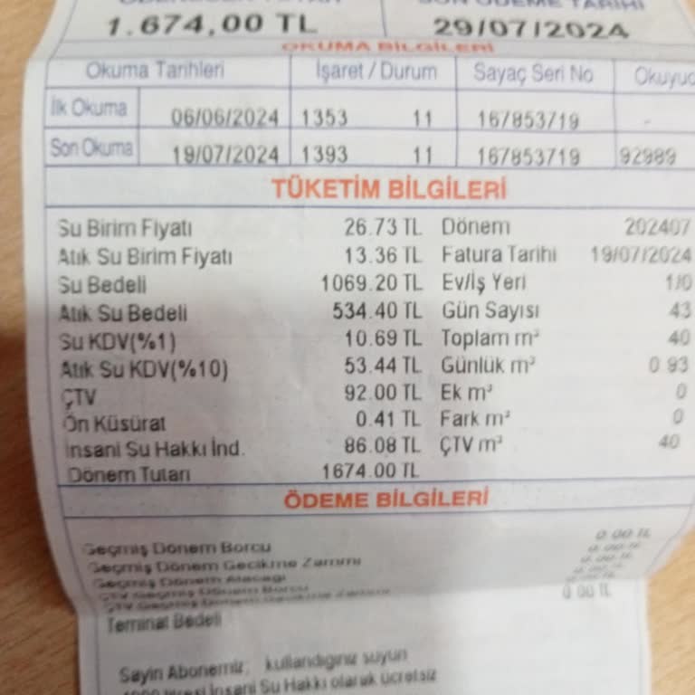 İSKİ Su Faturası. İSKİ'den Gelen Faturaları Hakkında. - Şikayetvar