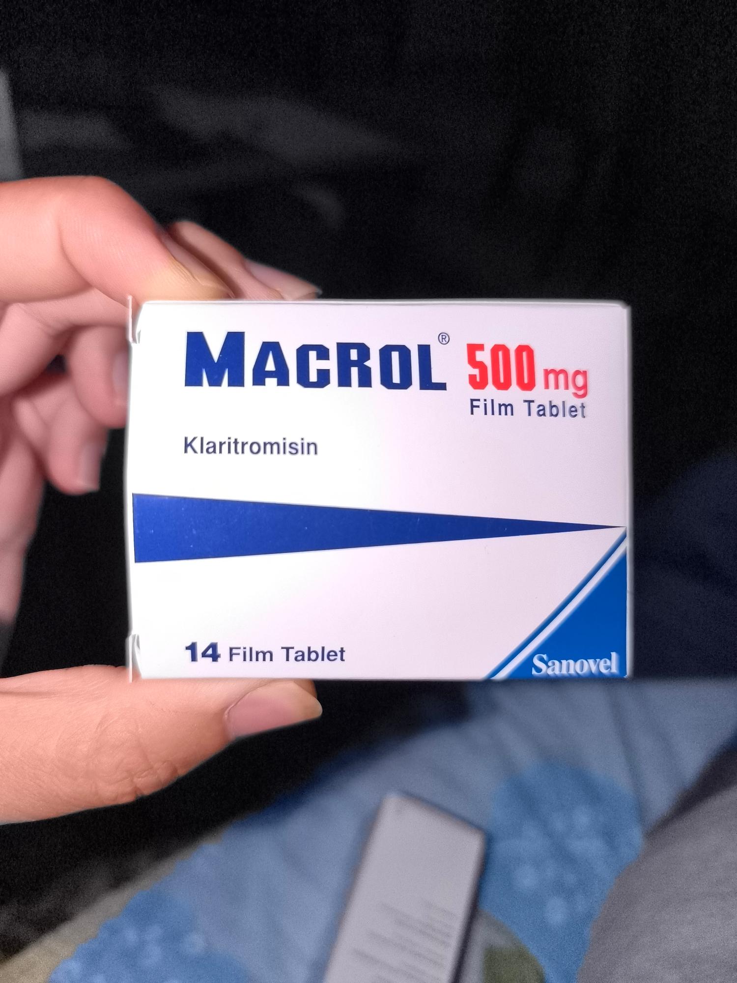 Sanovel İlaç Macrol 500 Mg Enfeksiyon İçin Antibiyotik İlacı Mahvetti ...