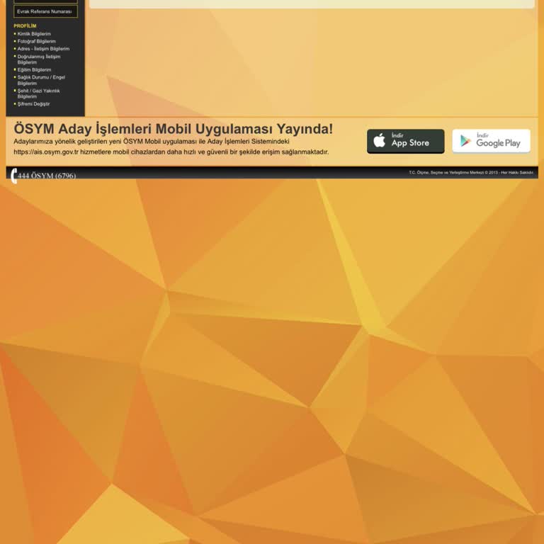 ÖSYM Başvuru Yapma ve Tercih Yapma Şikayetleri - Şikayetvar
