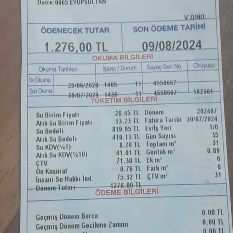 İstanbul Büyükşehir Belediyesi Fatura Gelmedi ve Su Faturası Ödeme ...