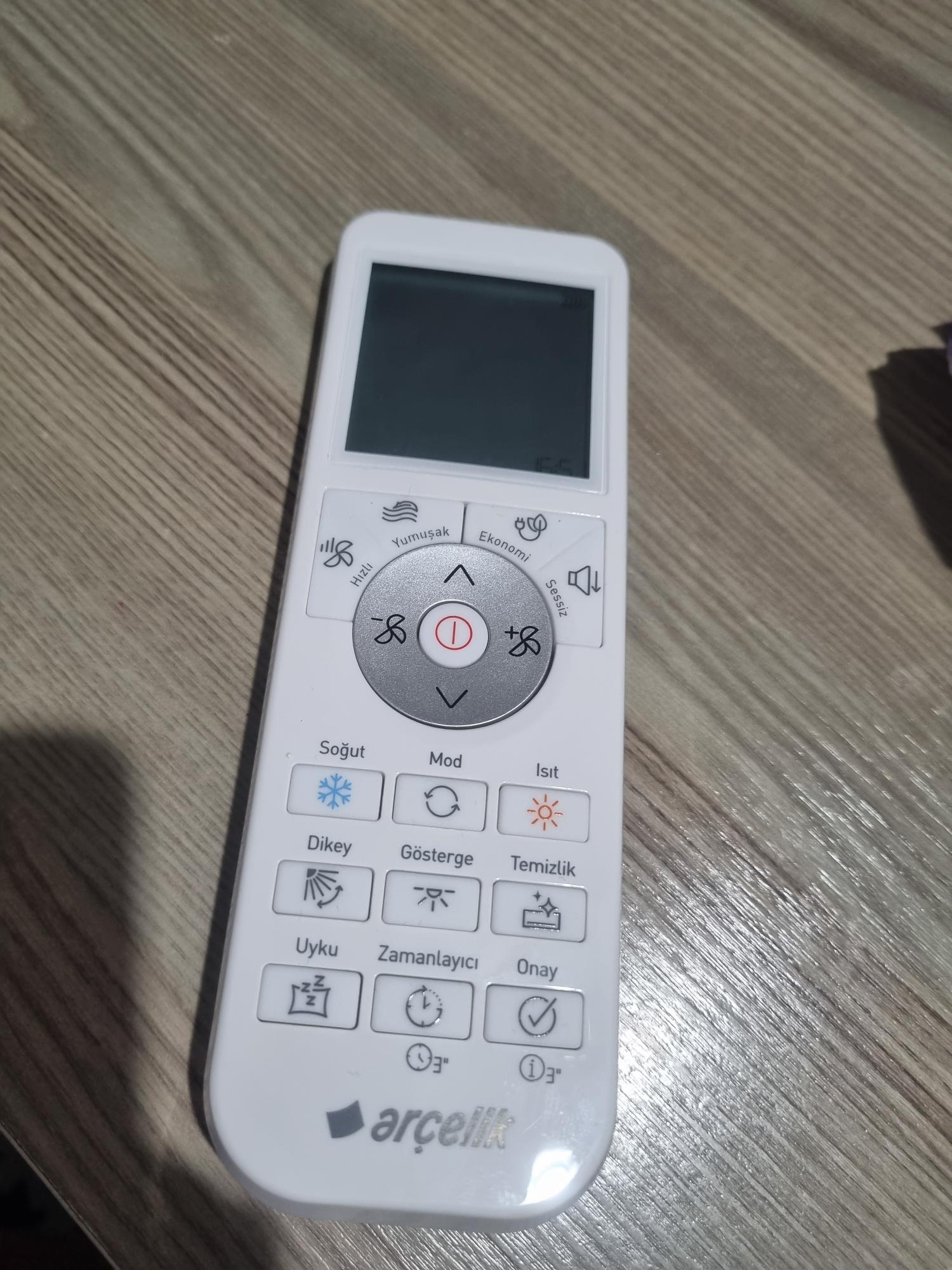 Arçelik A 12325 Ekolojik İnverter Klima Kumanda Aparatı - Şikayetvar