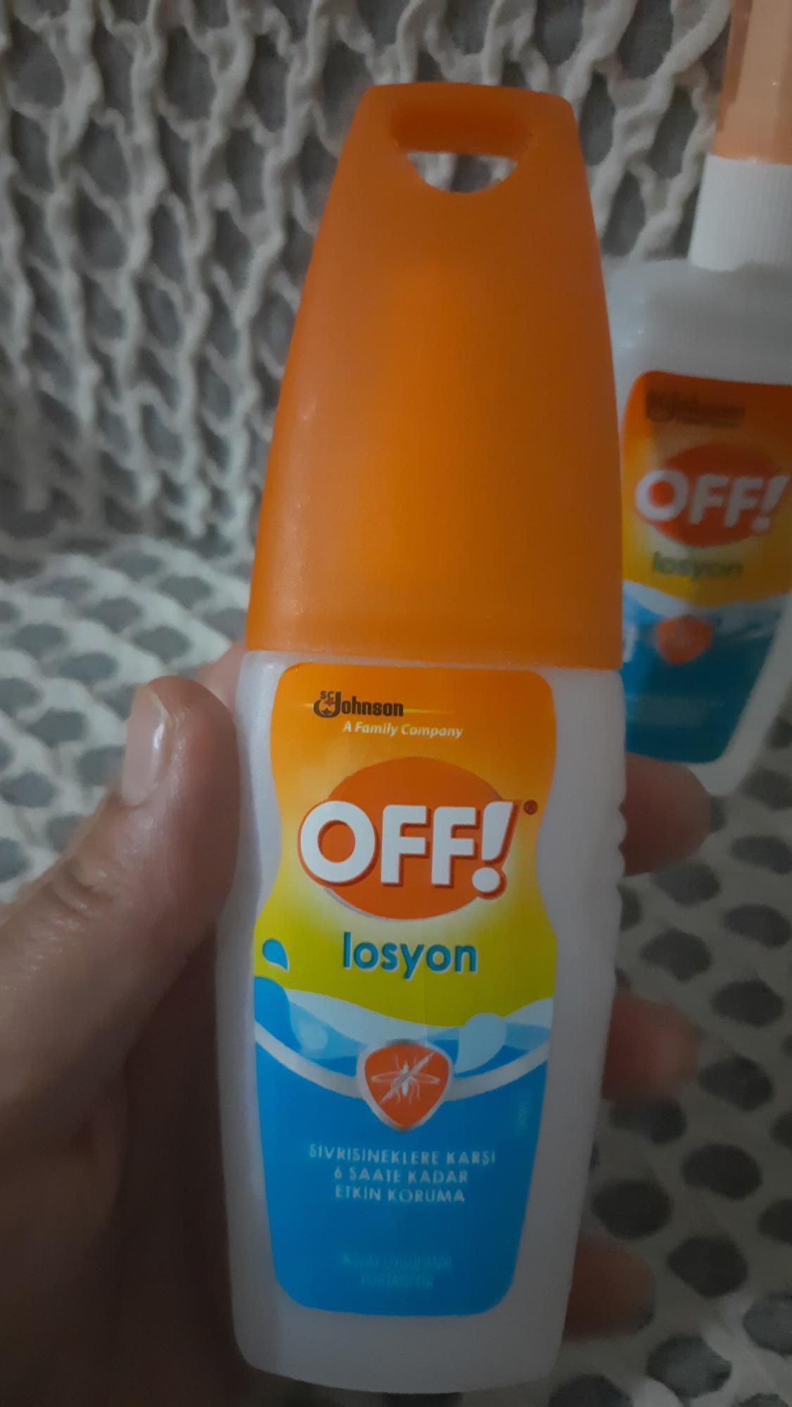 Off Sinek Kovucu Off.com Losyon Sineksavar İle Sineklerden Korunamadık ...