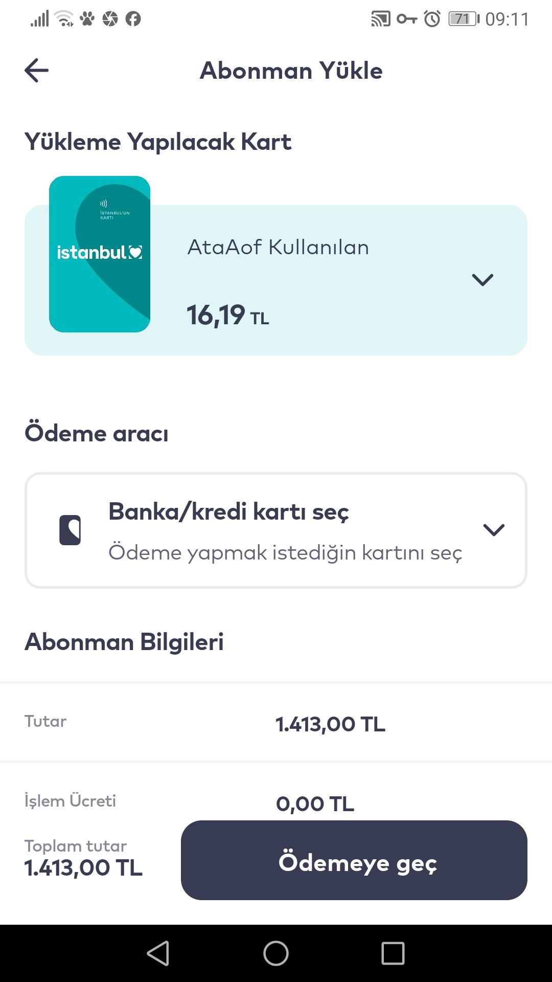 BELBİM | İstanbulkart 250 Liradan 1413 Liraya Çıkan AKBİL - Şikayetvar