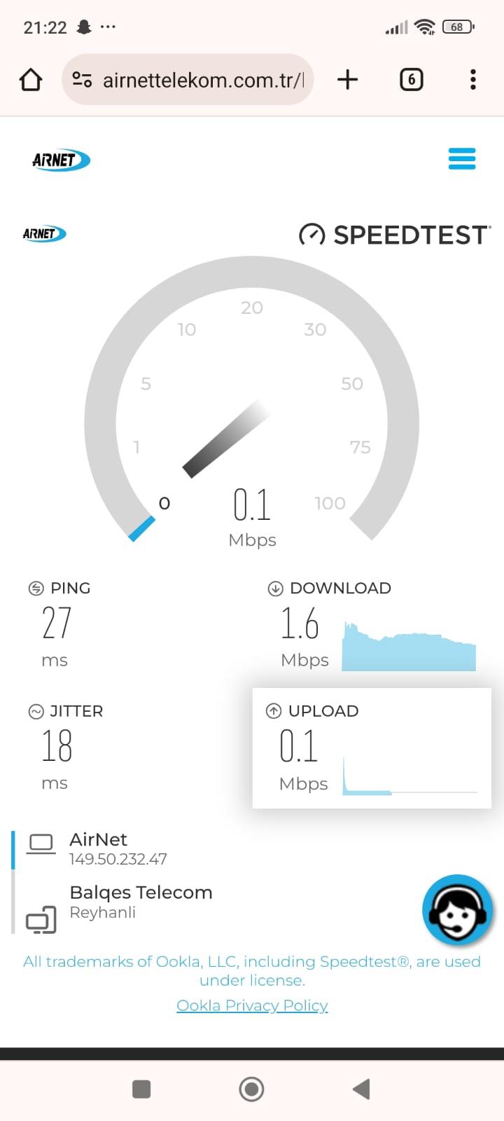 Airnet İnternet Bağlantı Sorunları Ve İlgisiz Müşteri Hizmetleri ...