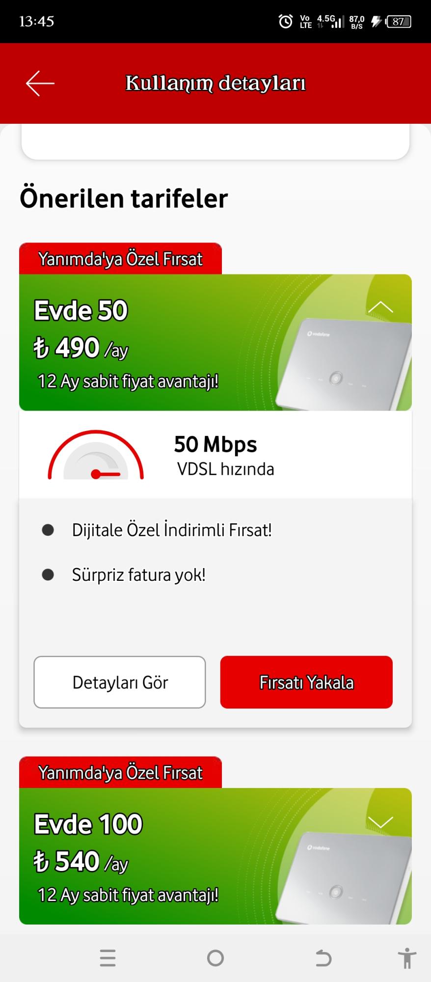 Vodafone Net Vodafone Ev İnterneti Faturama Yüzde Yüz Zam Yaptı ...