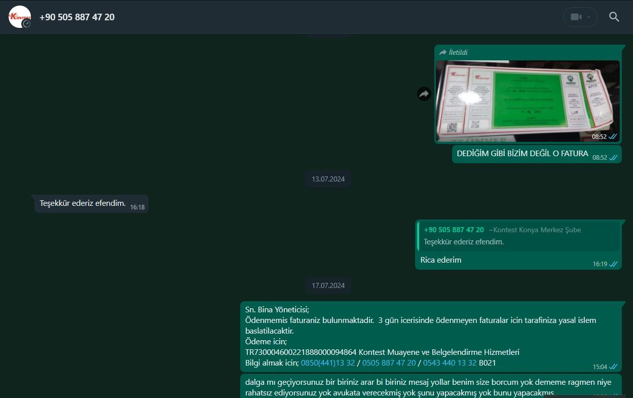 Kontest Mühendislik Borcum Olmamasına Rağmen İcraya Vereceğiz Diye ...