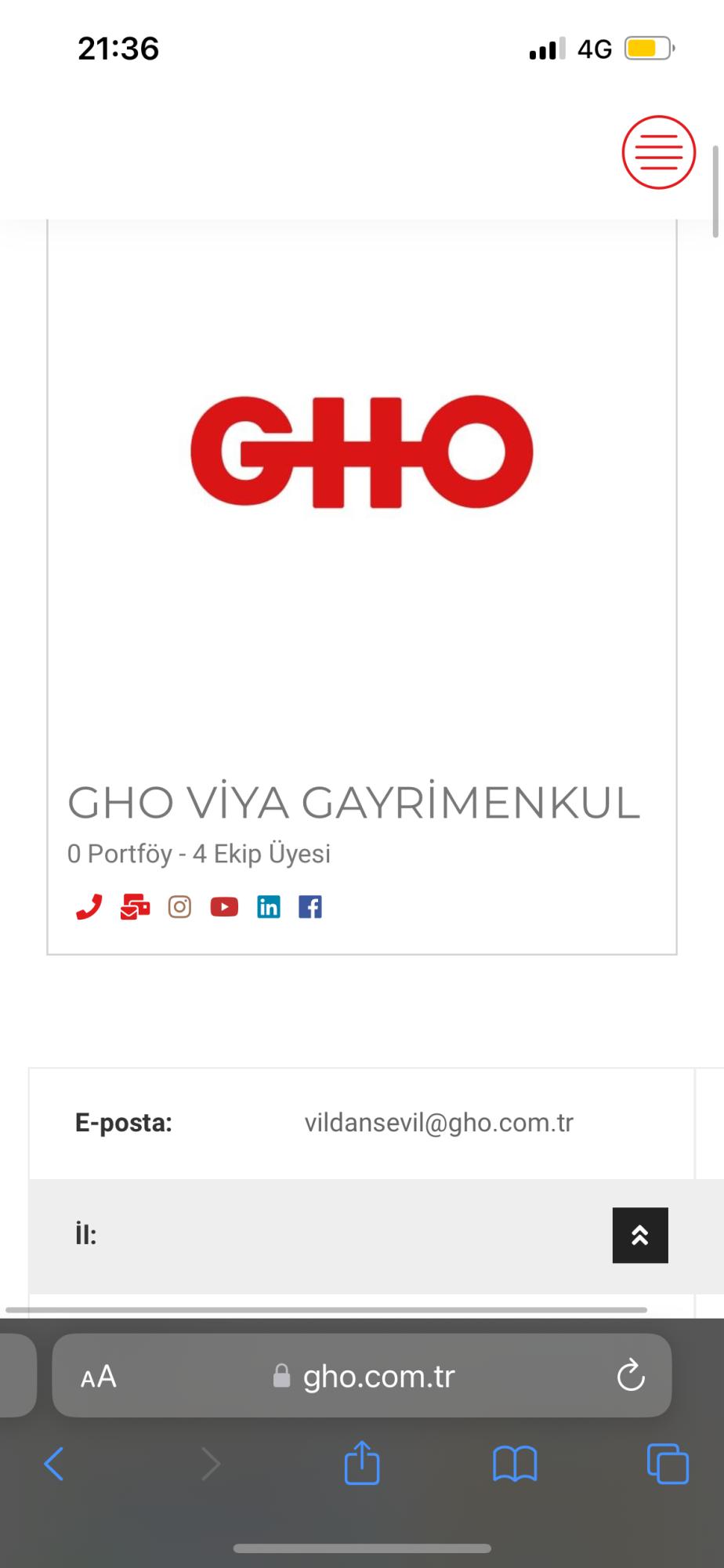 GHO Life Gayrimenkul Gho Adalılar Olmayan Yerleri Satıyor - Şikayetvar