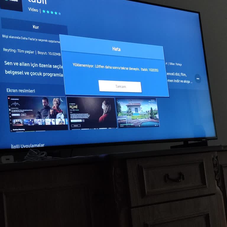 Samsung Smart TV Uygulama Yükleme Hatası - Şikayetvar Samsung Smart TV Uygulama Yükleme Hatası - Şikayetvar