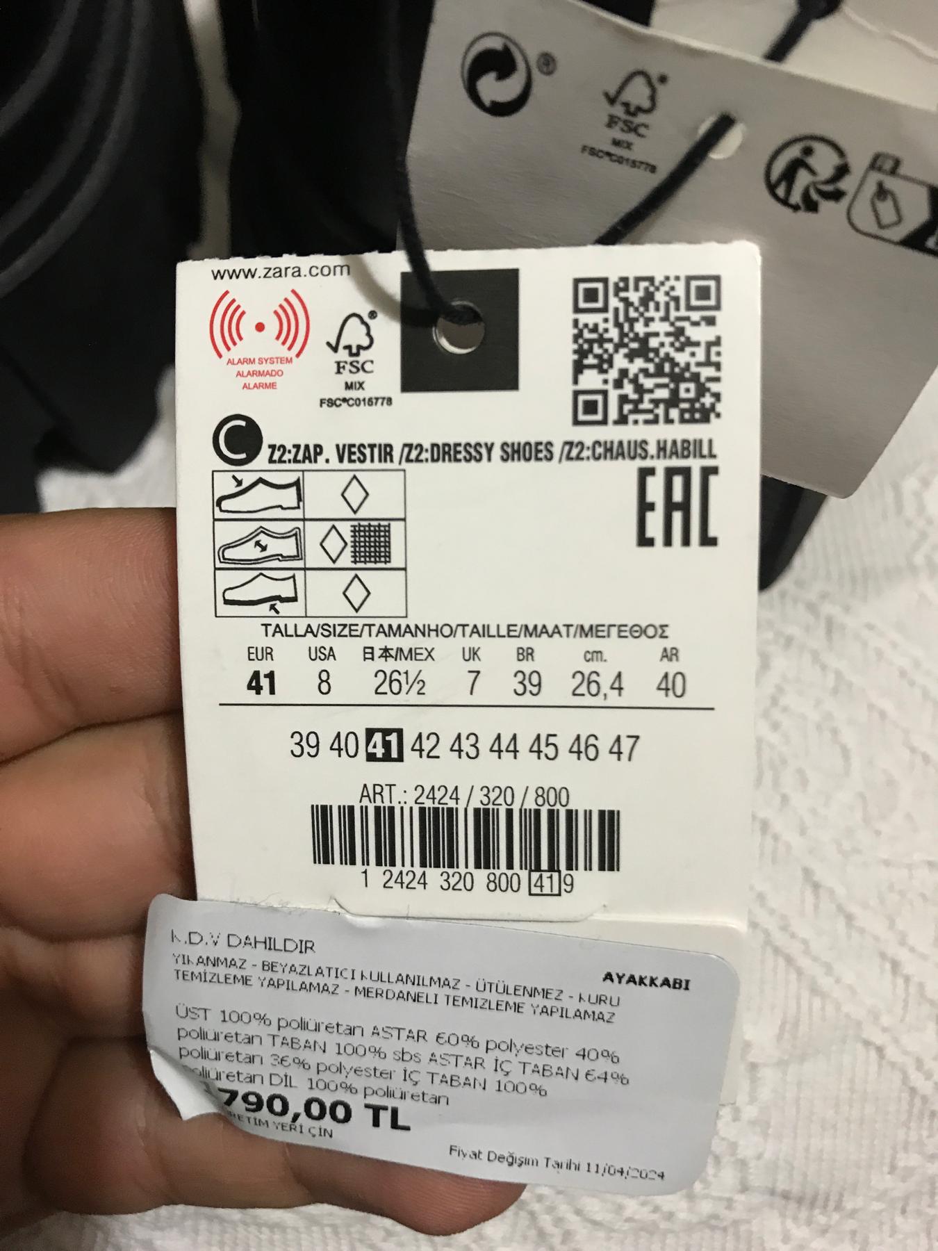 Zara Sipariş Hatası Farklı Numaralar Geldi - Şikayetvar