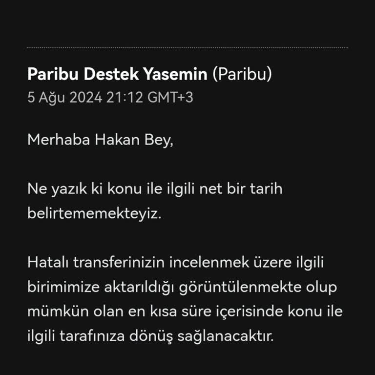 Trust Walletten Paribu'ya Gönderdiğim Para - Şikayetvar