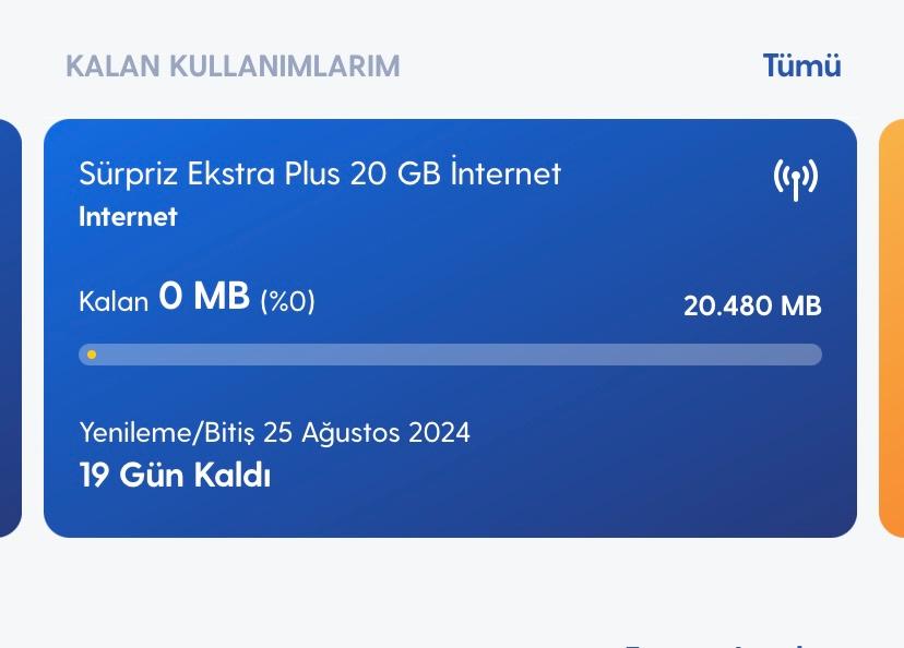 Turkcell İnternet Paketi Kullanımında Anlamsız Veri Tüketimi - Şikayetvar