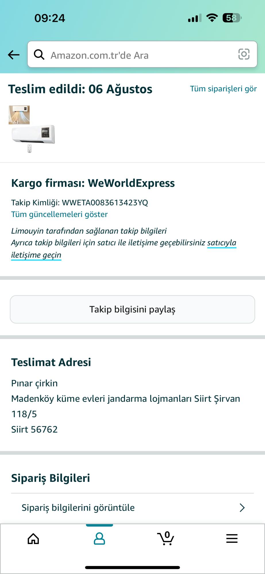 Amazon Kargoları Nerede Kim - Şikayetvar