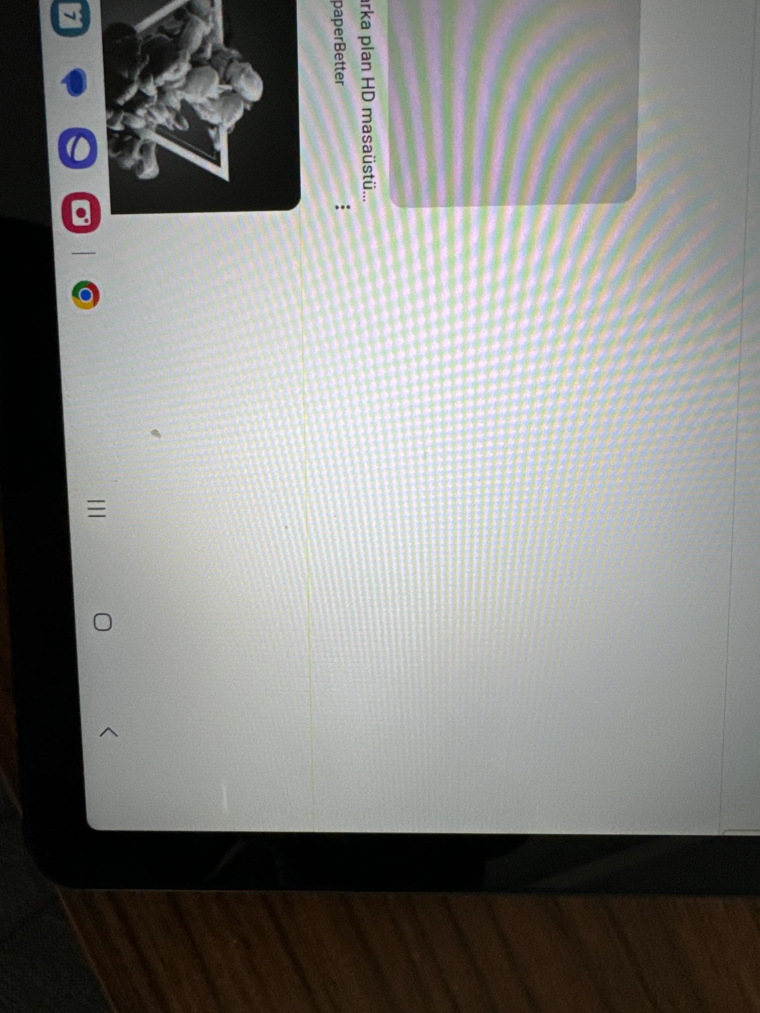 Samsung A9 Tablet Ekranda Çizgi Sorunu - Şikayetvar