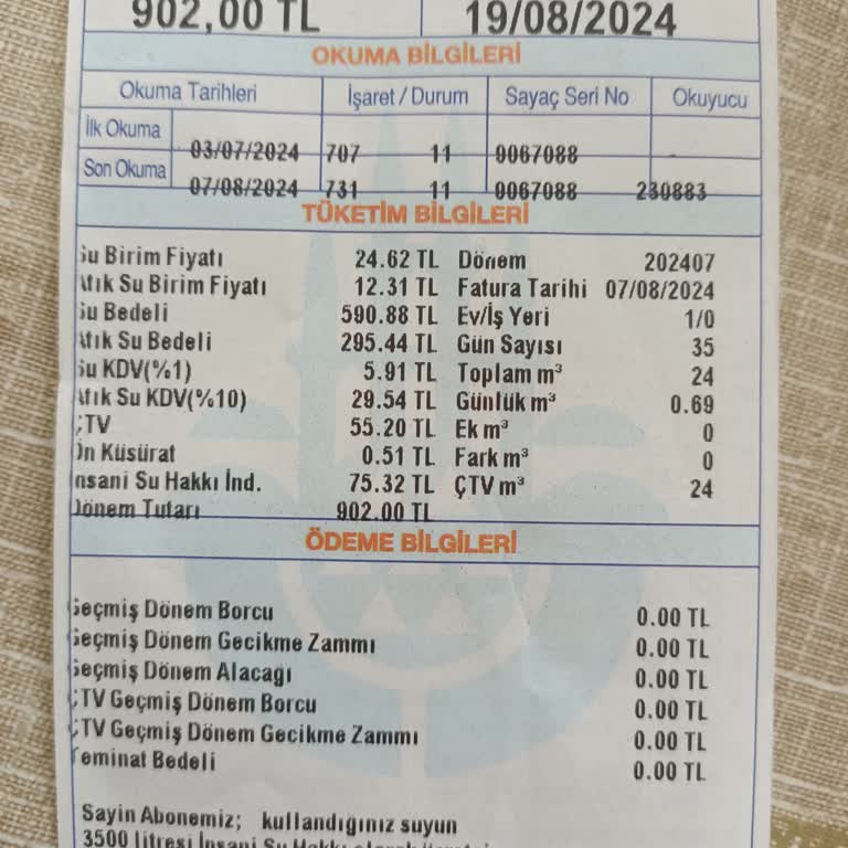 İstanbul Büyükşehir Belediyesi Faturaları Yüksek ve Su Faturası ...