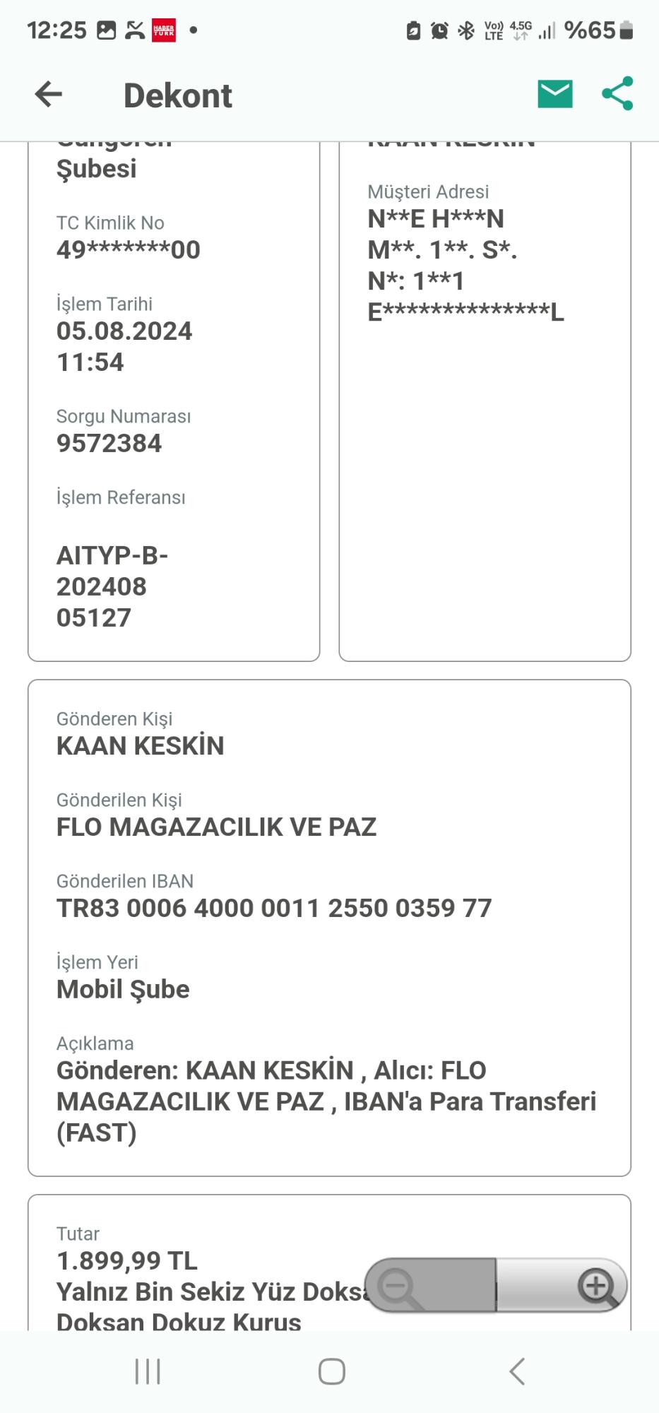 Çözüldü: FLO Ayakkabı Güngören Kale Center FLO Mağazası - Şikayetvar