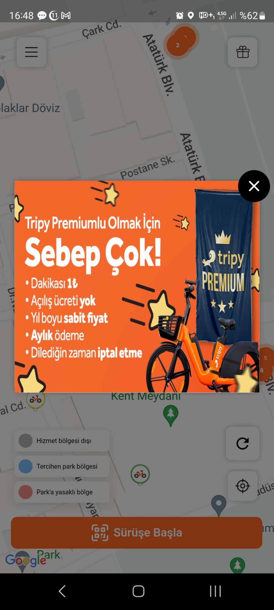 Tripy Mobility Tripy Premium Üyelik - Şikayetvar